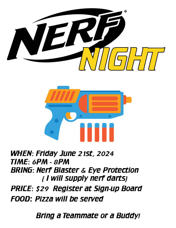 NERF Night Returns - Scornavacco Martial Arts Academy